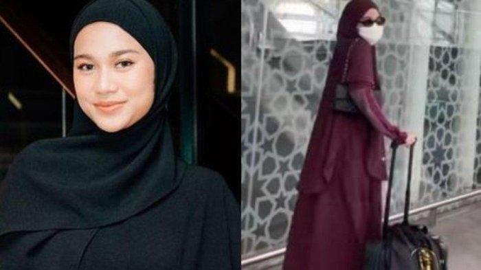 Potret Azizah Salsa Berangkat Umrah di Tengah Isu Selingkuh, Istri ...