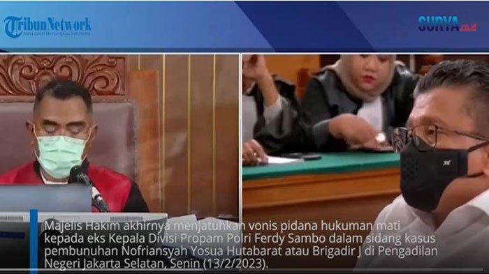 BIODATA Hakim Wahyu Iman Santoso yang Putuskan Ferdy Sambo Divonis Hukuman Mati di Kasus ...