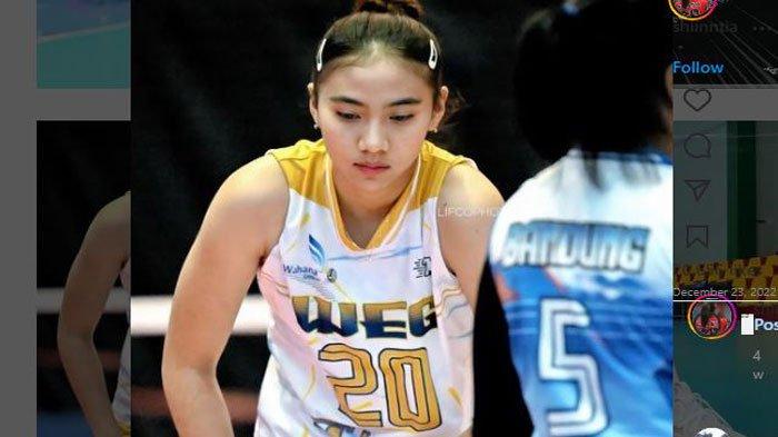 BIODATA Shintia Allivia yang Disebut-sebut Bidadari Voli Andalan ...