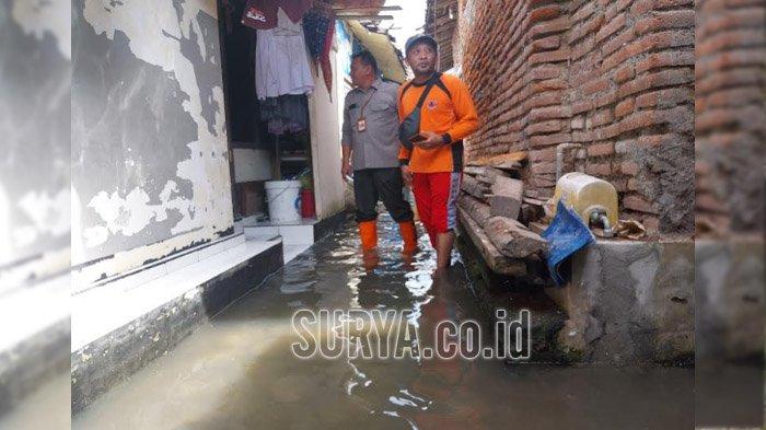 Banjir Rob di Kampung Mandar Banyuwangi, BPBD Siapkan Solusi Jangka Panjang - Surya.co.id