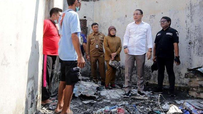 Wali Kota Surabaya Janji Perbaiki Rumah Yang Terbakar Dalam 10 Hari, Salut Upaya Warga Redam ...