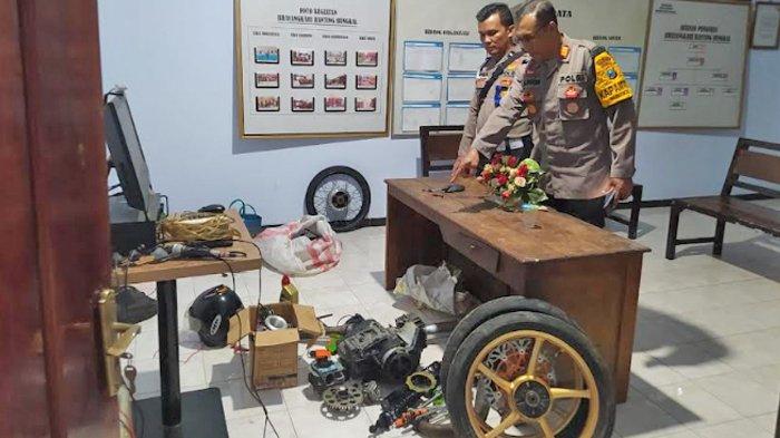 Polisi Gerebek Gudang Kosong Tempat Penyimpanan Barang Hasil Curian di Ponorogo, Pelaku Masih ...