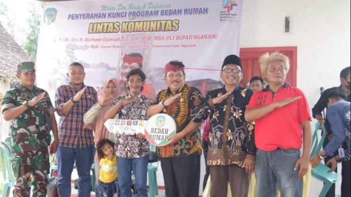 Libatkan Peran Komunitas, Pemkab Nganjuk Ajak Gotong Royong Membedah Rumah Warga Kurang Mampu ...