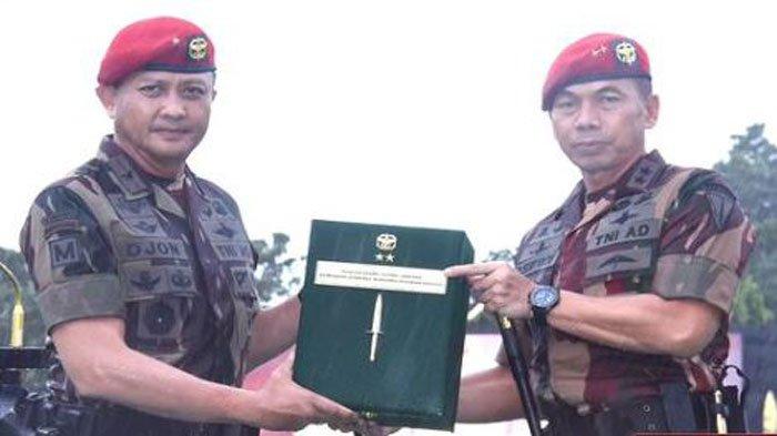 Biodata Brigjen Djon Afriandi yang Resmi Dilantik Jadi Danjen Kopassus ...