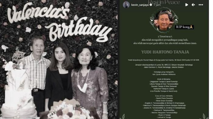 Biodata Yudi Hartono Tanaja, Kakek Valencia Tanoesoedibjo yang ...