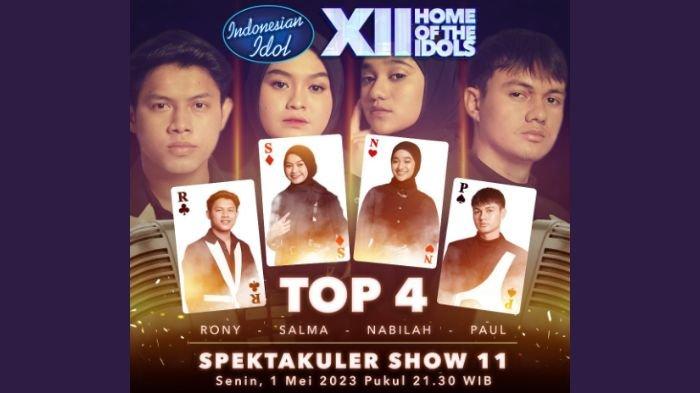 Bocoran Indonesian Idol 2023 Malam Ini: Persembahan Spesial Top 4 Bawa Lagu Hits Sepanjang Masa ...