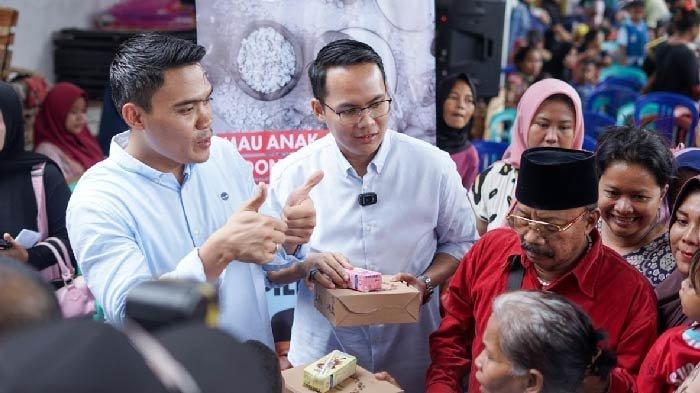 Sosialisasi Antisipasi Stunting, TKD Prabowo-Gibran Surabaya Bagikan Makan dan Susu Gratis ...