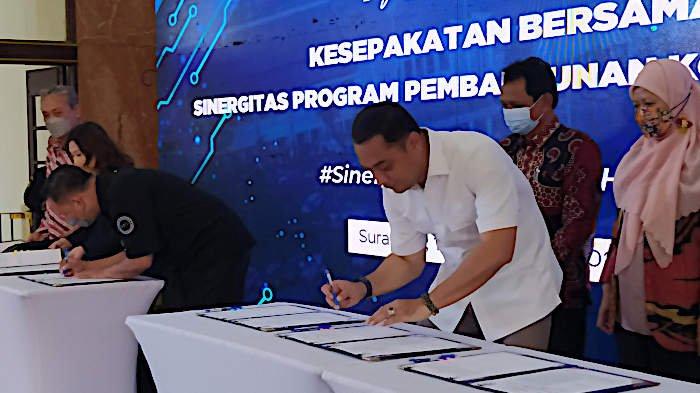 Libatkan Mahasiswa di Program Pemkot Surabaya, Cak Eri Teken MoU dengan ...
