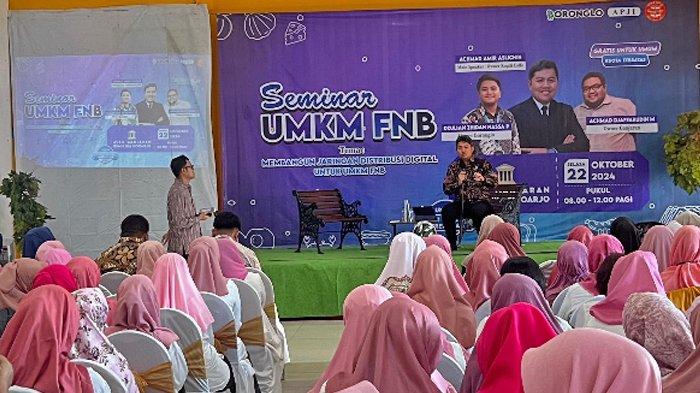 Pilkada Sidoarjo 2024, Bertemu Ratusan Pelaku UMKM FNB, Mas Iin Siapkan Jaringan Distribusi ...