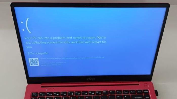 2 Cara Mudah Mengatasi Blue Screen di Layar PC saat Windows Error ...
