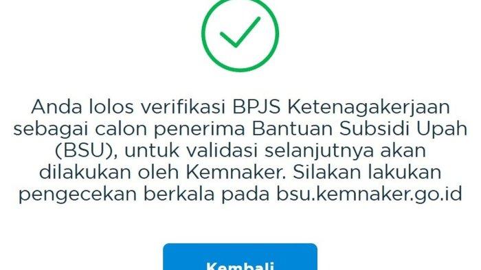 Cek Rekening Himbara! BSU 2025 Segera Cair Rp 600 Ribu, 4 Juta Data Pekerja Sudah Terverifikasi ...