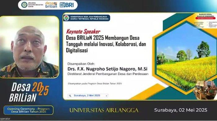 BRI dan AEEC Unair Surabaya Mulai Program Desa BRILiaN 2025, Puluhan ...