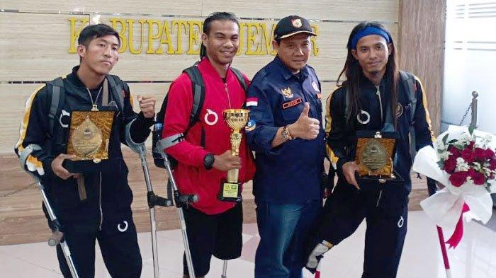 3 Atlet Jember yang Sabet Juara di Amputee Football U-23 Malaysia ...