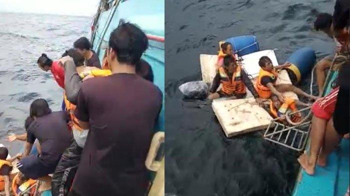 Cerita Nahkoda Kapal KM Bersama Natuna I Selamatkan 5 Nelayan di Perairan Banyuwangi - Surya.co.id