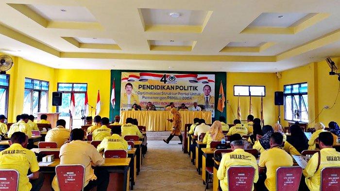 Gelar Dikpol untuk Kader, DPD Golkar Lamongan Yakin Suara Naik, Ini ...