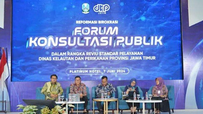 Tingkatkan Kualitas Layanan Publik, DKP Jatim Gelar Forum Konsultasi Publik 2024 - Surya.co.id