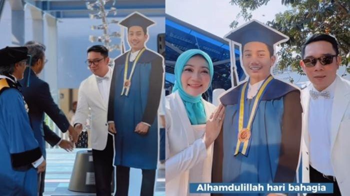 Ibu Eril, Anak Ridwan Kamil Lega Anaknya Diwisuda, Pacarnya, Nabila ...