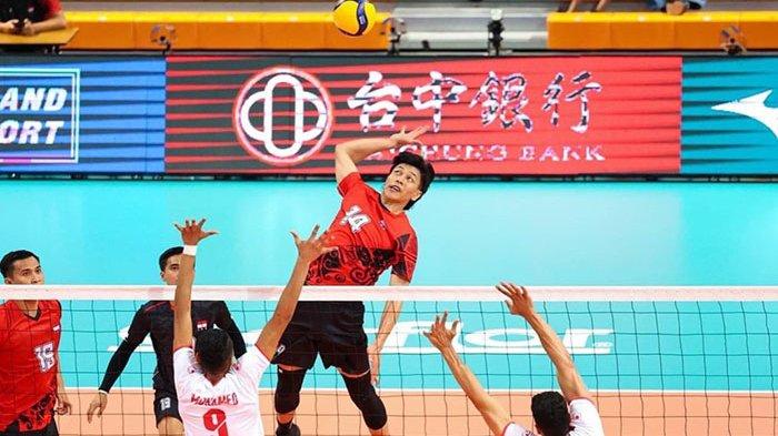 Hasil Kejuaraan Voli Asia 2023 - Farhan Halim dkk Sempat Kerepotan Lawan India - Surya.co.id
