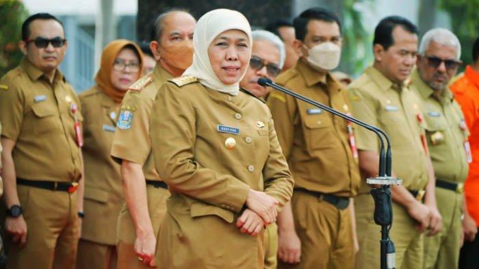 Gubernur Khofifah: Ada 740 ASN Pemprov Jatim Tak Masuk Kerja di Hari Pertama Usai Cuti Bersama ...