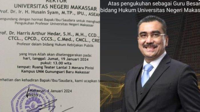 Biodata Harris Arthur Hedar Guru Besar UNM yang Punya 12 Gelar, Punya ...