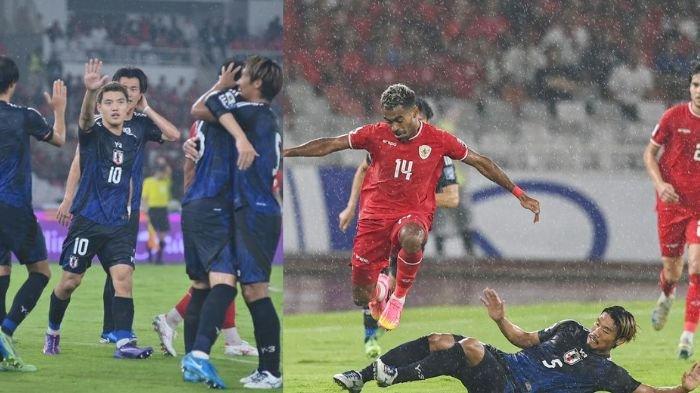 Hasil Skor Timnas Indonesia vs Jepang: Skuad Garuda Tertinggal 0-2 di Babak Pertama - Surya.co.id
