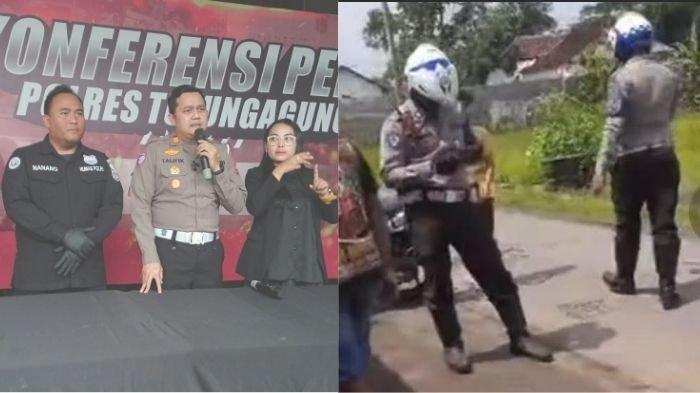 Duduk Perkara Video Emak-emak Ditabrak saat Polisi Kejar Pelanggar Lalu Lintas di Tulungagung ...