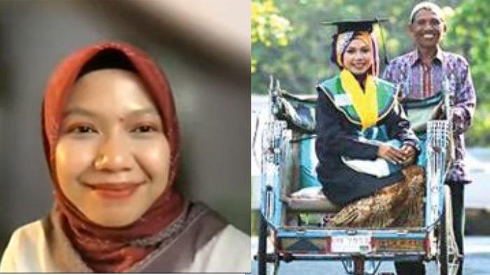 Ingat Raeni Putri Wisudawati yang Viral Diantar Ayah Naik Becak? Ini Kabar Terbarunya Usai Lulus ...