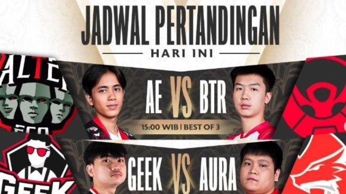 Jadwal MPL Season 10 Week 7 Hari Ini: Bigetron Alpha vs Alter Ego, Geek Fam Tantang Aura Fire ...