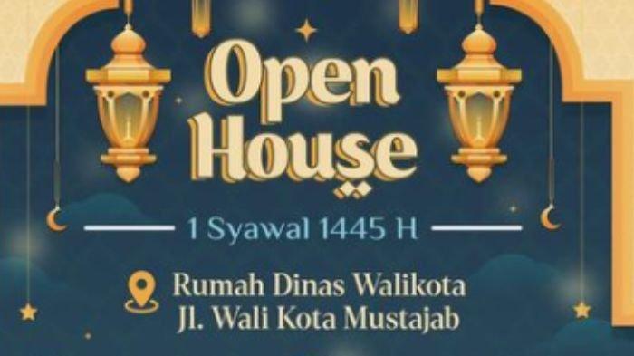 Jadwal dan Jam Open House Lebaran 2024 di Rumah Dinas Wali Kota ...