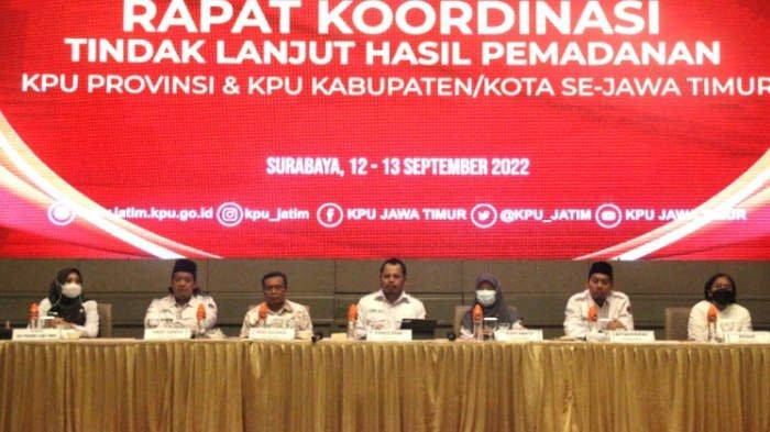 Jelang Tahapan Pemutakhiran Data Pemilih, KPU Jatim Minta Jajaran di Daerah Tingkatkan Kinerja ...