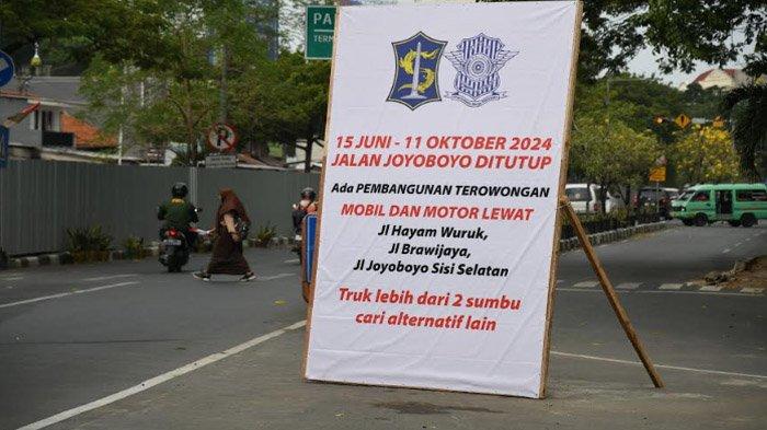 BREAKING NEWS Pembangunan Tunnel Joyoboyo-KBS Dimulai, Jalan Joyoboyo ...