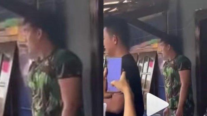 KISAH LENGKAP Anggota TNI Ngamuk Sambil Bawa Parang, Diduga karena Terganggu, Videonya Viral ...