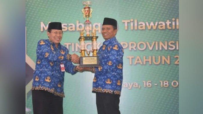 KORPRI Lamongan Sabet Juara Umum MTQ Provinsi Jawa Timur 2023 - Surya.co.id