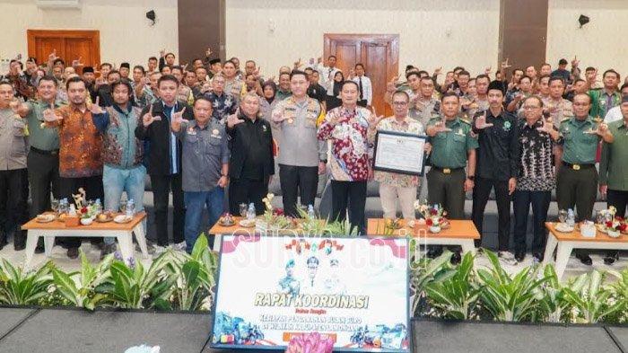 Forkopimda Kabupaten Lamongan Gelar Rakor Jaga Kamtibmas Selama Bulan Syura 2024 - Surya.co.id