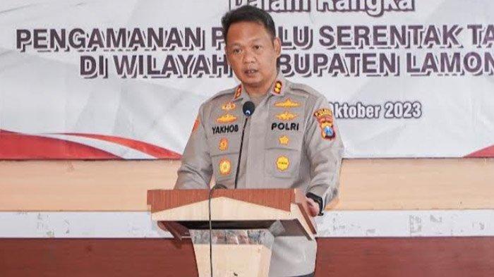 Personil Gabungan Pengamanan Pemilu 2024 di Lamongan Terapkan Konsep ...