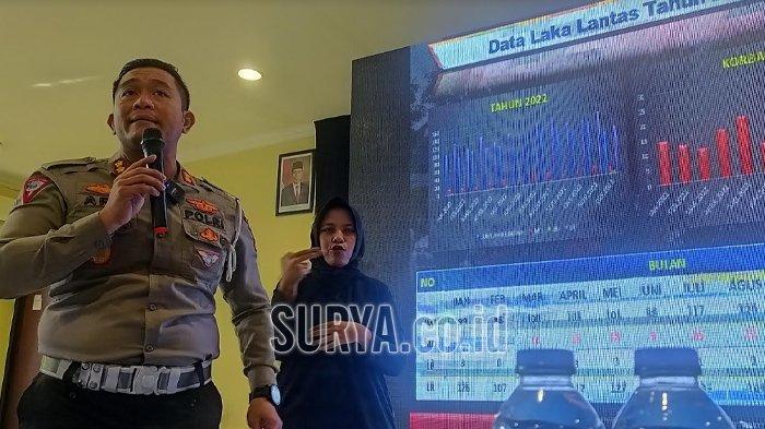 Tekan Angka Kecelakaan Lalu Lintas, Ini Upaya Satlantas Polrestabes Surabaya - Surya.co.id