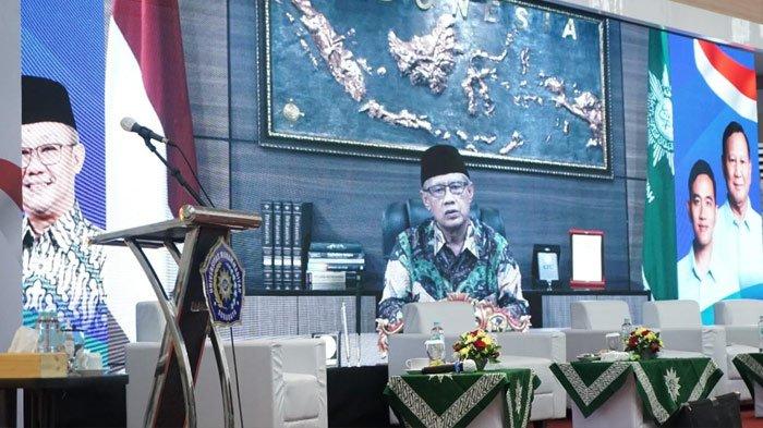 Buka Dialog Publik Pasangan Prabowo-Gibran di UM Surabaya, Haedar Nashir Singgung Politik ...