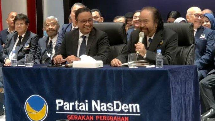 Usung Anies Baswedan Capres, Elektabilitas NasDem Melonjak, DPW Jatim : Kami Optimistis - Surya ...