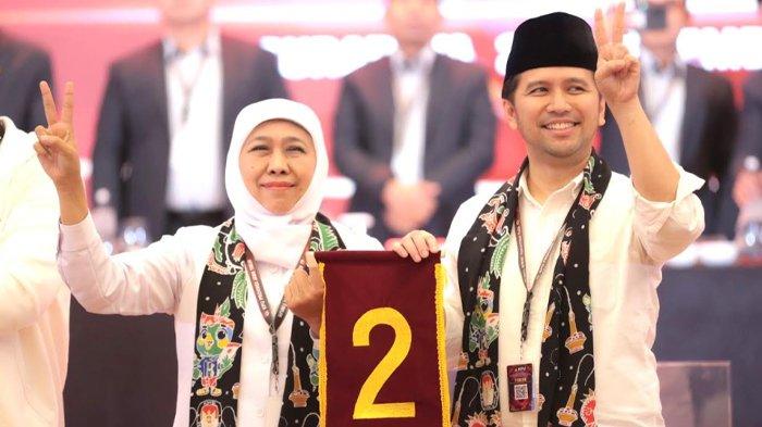 Survei Terbaru Tiga Paslon di Pilgub Jatim 2024, Khofifah-Emil Unggul, Ini Kata Pengamat Politik ...