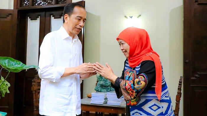 Khofifah dan Emil Sowan ke Kediaman Jokowi, Diwejangi Soal Pentingnya Hilirisasi Industri ...