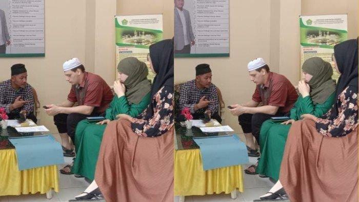 Kisah Bule Prancis Nikahi Gadis Polewali Mandar, Cinta Bersemi karena Kebiasaan Rajin ke Masjid ...