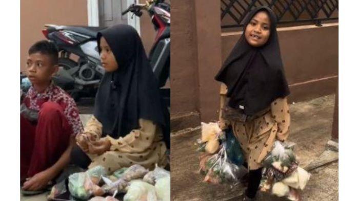 Kisah Kakak Beradik Yang Masih Sd Bertahan Hidup Dengan Jual Sayur