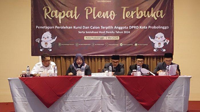 KPU Kota Probolinggo Jatim Tetapkan 30 Caleg Terpilih dan Perolehan Kursi Hasil Pemilu 2024 ...