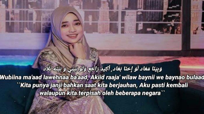 Lagu Qusad Einy - Veve Zulfikar Lirik Arab, Latin dan Artinya - Surya.co.id