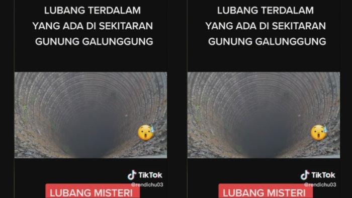 FAKTA Lubang Misterius di Gunung Galunggung yang Viral Ternyata Punya ...