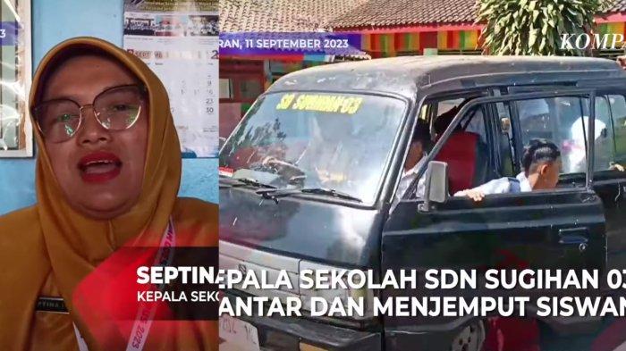 MISI LAIN Septina Kepsek di Semarang yang Antar Jemput Murid pakai ...