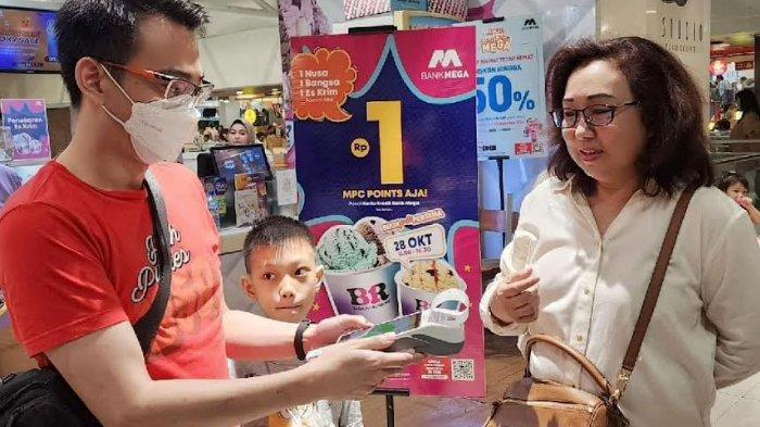 Bank Mega Gelar Customer Experience, Rp 1 MCP Point Dapat Es Krim ...