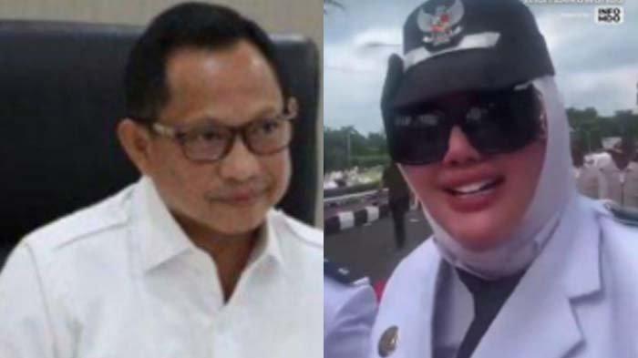 Nasib Kades Wiwin Komalasari Setelah Mendagri Perintah Selidiki Video Viral Geli Tenteng Nasi ...