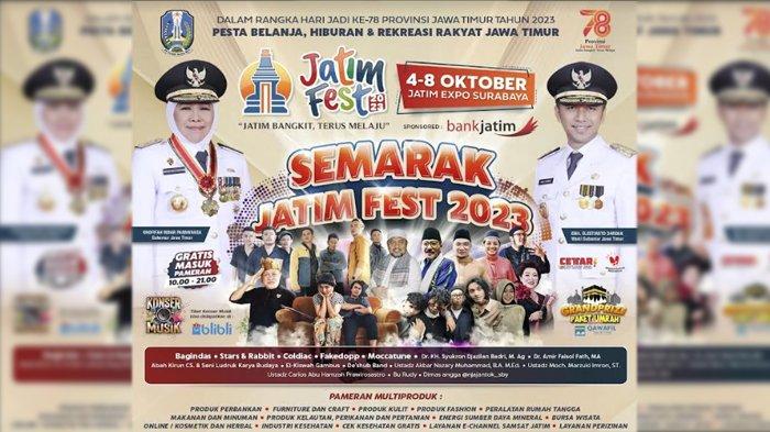 Jatim Fest Dibuka Mulai Hari Ini di Jatim Expo, Ini Alasan Perubahan ...