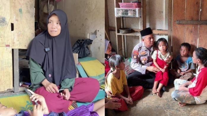 Nasib 4 Anak Yatim yang Terlantar Ditinggal Ibunya Nikah Lagi, Ternyata Uang dari Polisi Diambil ...